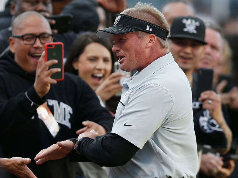 Watch: Raiders fans chant 'F--- AB' during home opener | theScore.com