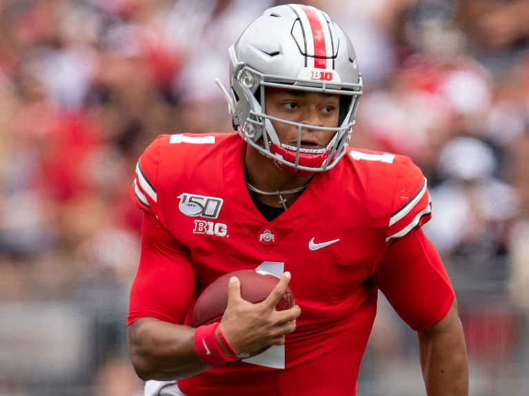 Ohio State's Fields records 6 TDs in historic 2nd quarter | theScore.com