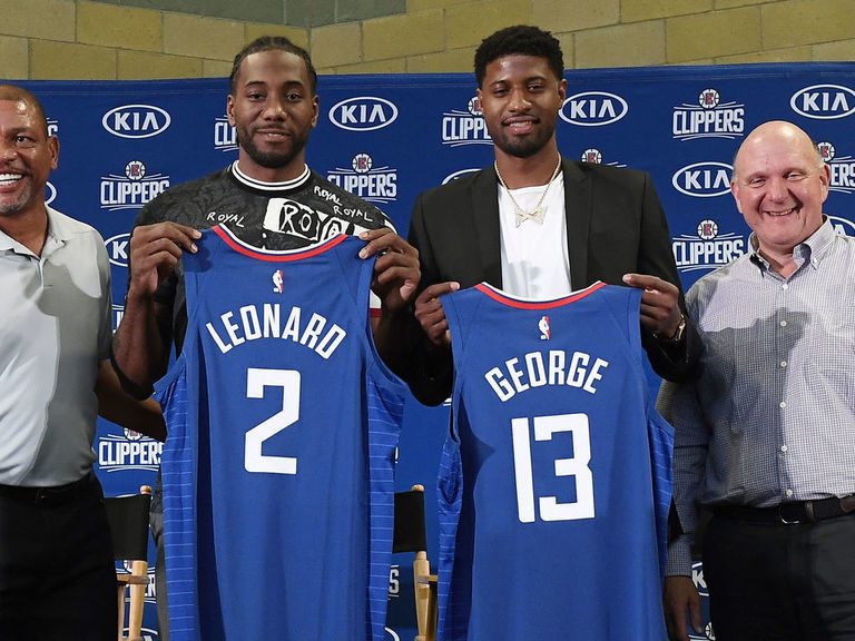 George on watching Kawhi in college: His intensity 'was on another ...