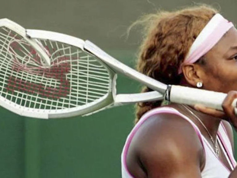 Serena's smashed racket from 2005 Wimbledon hits auction block ...