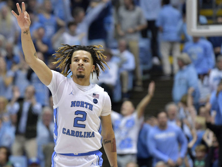 Cole Anthony scores 34 in debut, No. 9 UNC beats Irish | theScore.com
