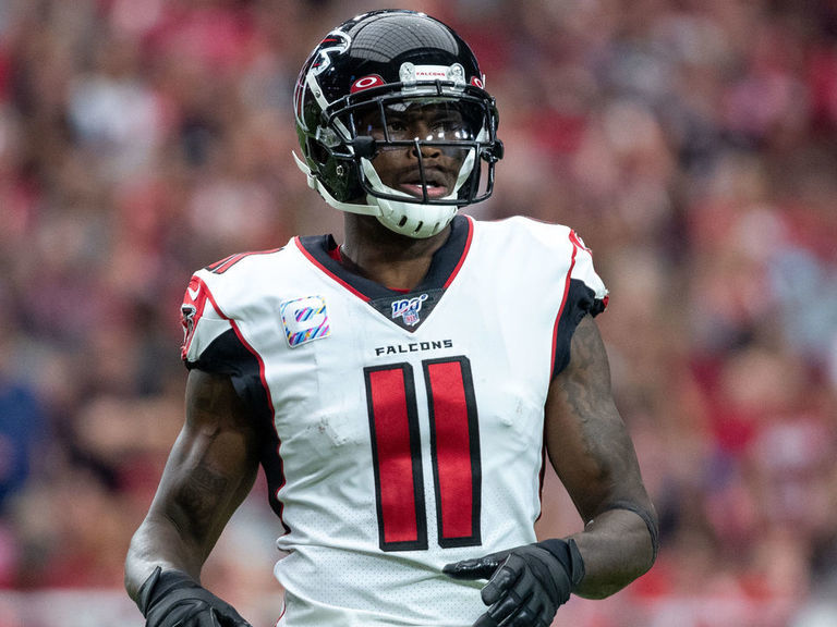 Julio Jones ruled out vs. Panthers with hamstring injury | theScore.com