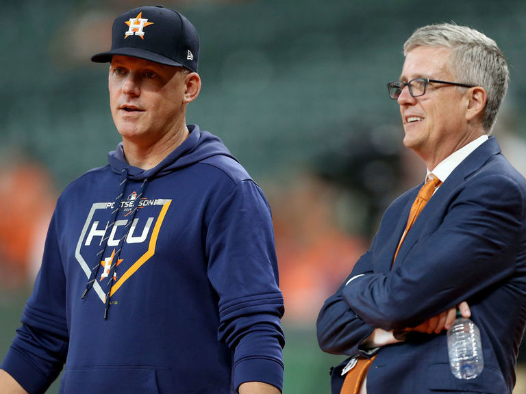 Astros fire manager, GM after MLB suspends both 1 year | theScore.com