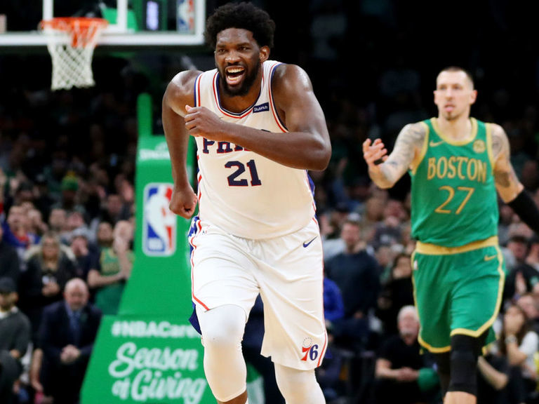 Monster Embiid night powers Sixers past Celtics | theScore.com
