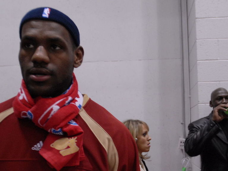 LeBron was a fanboy when he first met MJ: 'He was Black Jesus to me ...