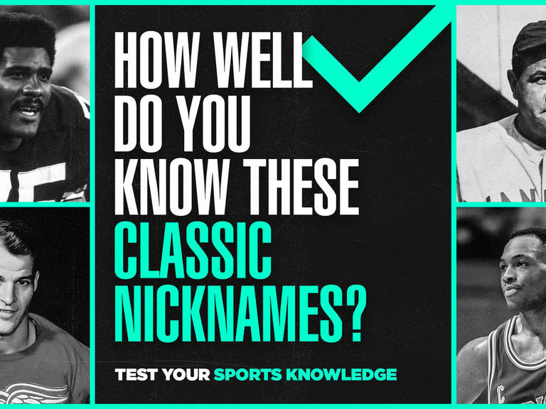 QUIZ: Test your knowledge of classic sports nicknames | theScore.com