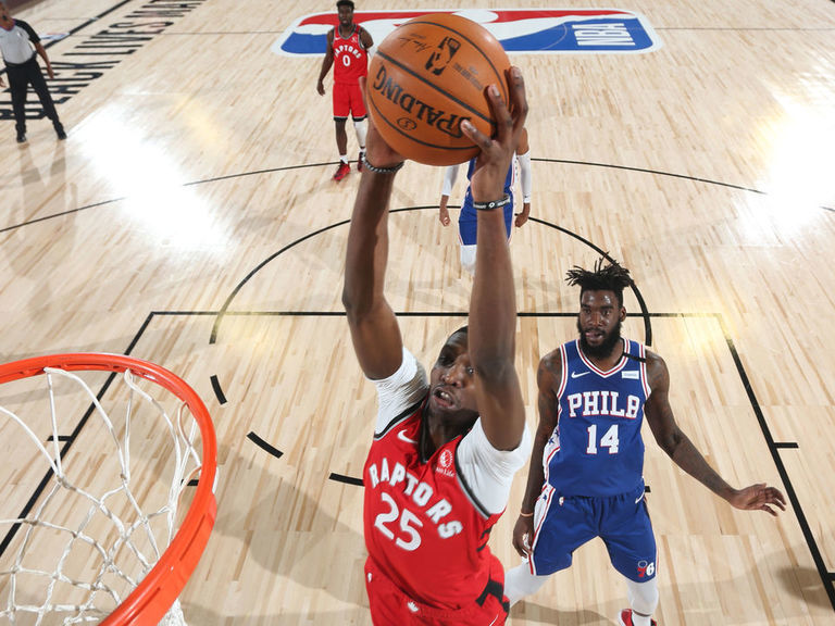 Raptors' bench rallies past Sixers to give Griffin a coaching win ...