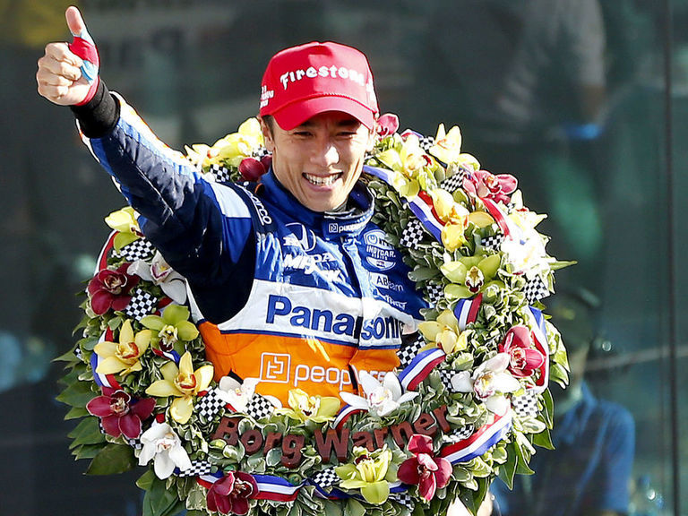 Sato wins Indy 500 under yellow flag | theScore.com