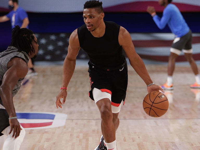 Report: Russ 'explosive' in Rockets scrimmage, expected to play Game 5 ...
