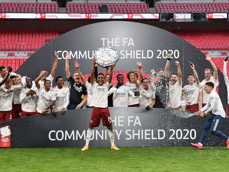Arsenal win Community Shield after topping Liverpool on penalties ...