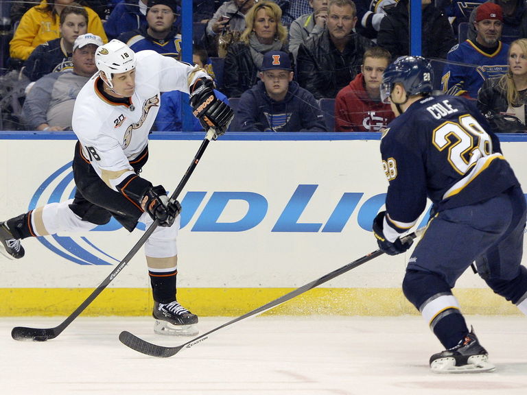 Ducks' Jackman leaves game after late hit by Sharks' John Scott ...