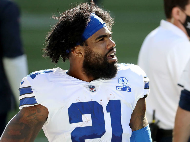 Cowboys' Elliott vows to 'lock in and focus' to combat fumbling woes ...