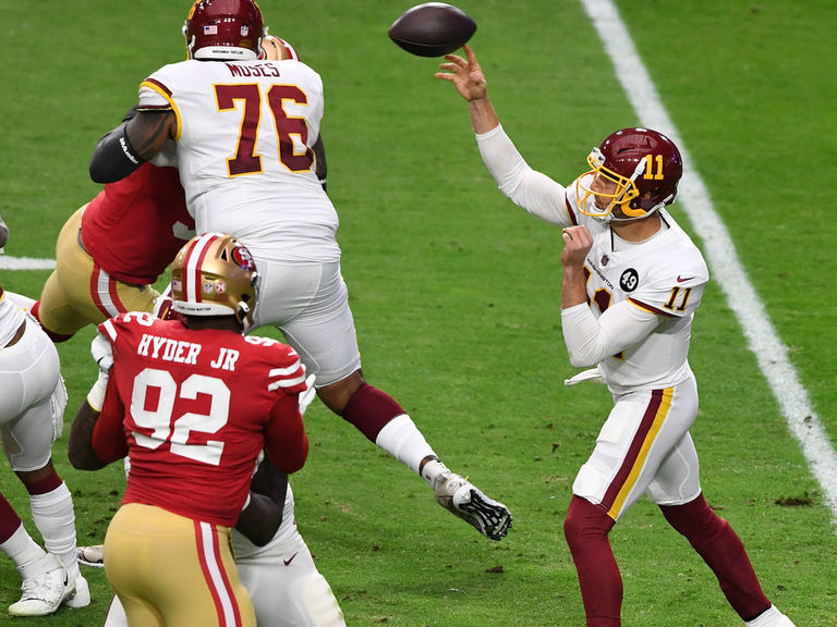 Alex Smith suffers calf injury in win vs. 49ers | theScore.com
