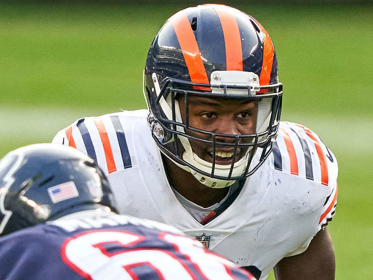 Bears' Smith, Mooney questionable vs. Saints | theScore.com