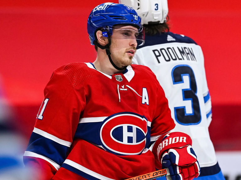 Gallagher scores 2 as Canadiens trounce Jets | theScore.com