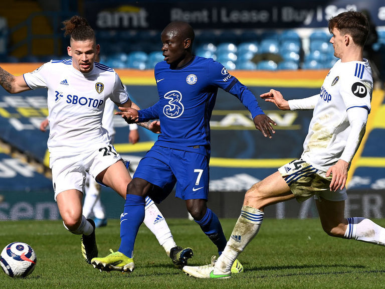 Chelsea lose momentum in Champions League race after draw at Leeds ...