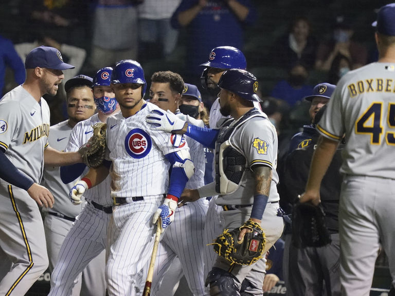 Cubs' Ross: Brewers 'have to be better' after 2nd Contreras HBP ...