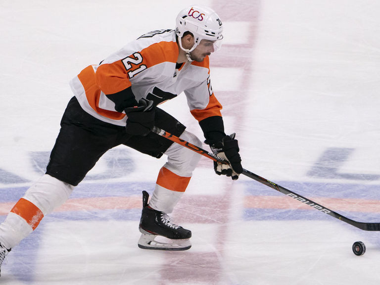 Flyers sign Laughton to 5-year extension with $3M AAV | theScore.com