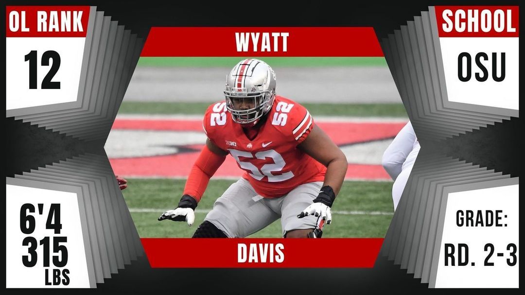 Vikings add to OL with Wyatt Davis in 3rd round | theScore.com