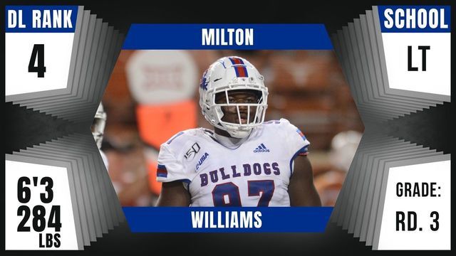 Eagles add Milton Williams to defensive line in 3rd round