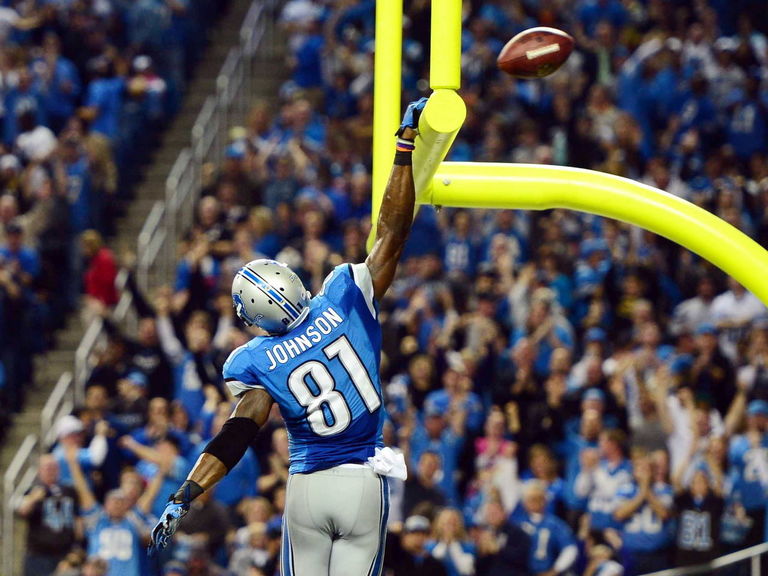 Lions' Calvin Johnson says he will continue to dunk despite ban ...