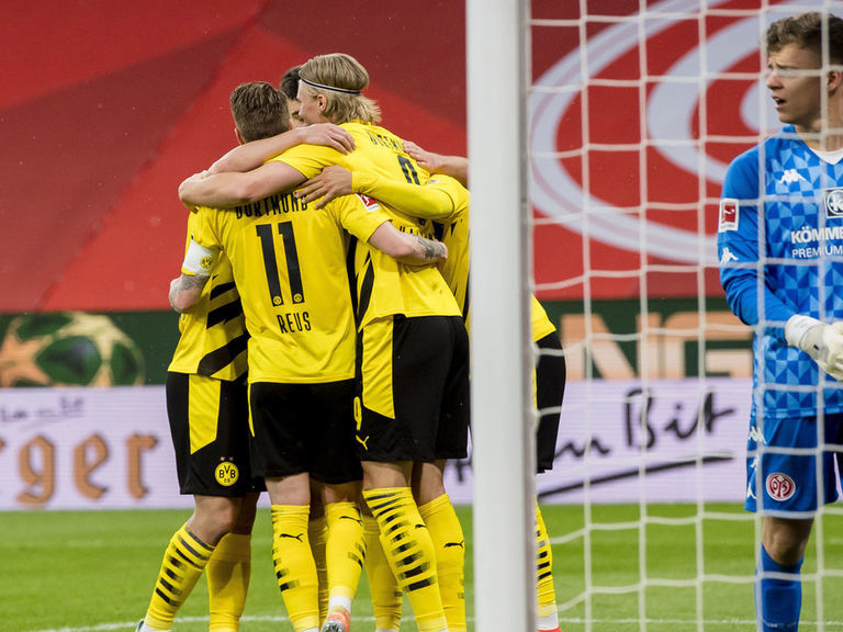 Dortmund secure Champions League spot with 6th straight Bundesliga win ...