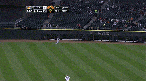 GIF: White Sox' Adam Eaton robs Rays of home run | theScore.com