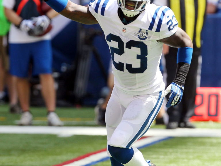 Colts' Davis changes number from 23 to 21 | theScore.com