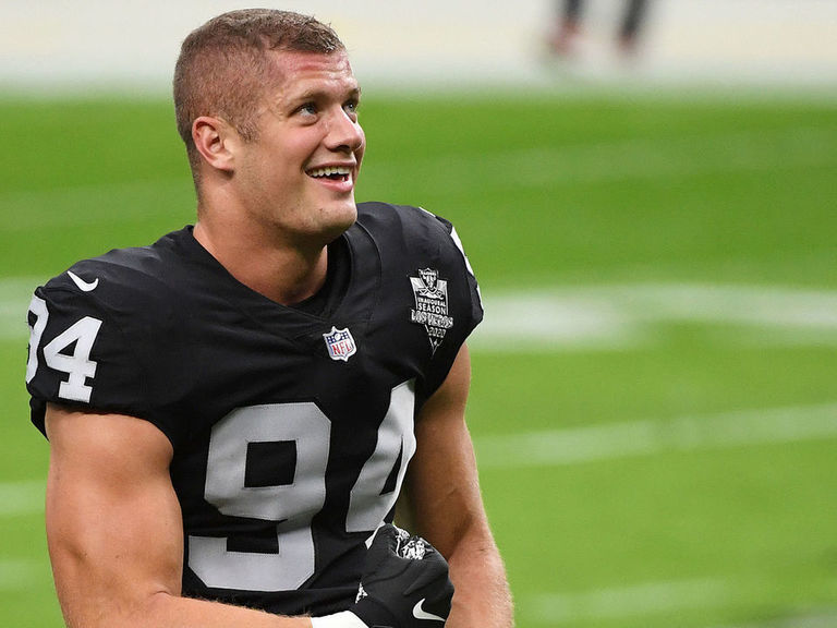 Raiders' Nassib leads Fanatics jersey sales since coming out as gay ...