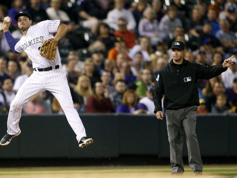 GIF: Nolan Arenado's right arm is a cannon | theScore.com