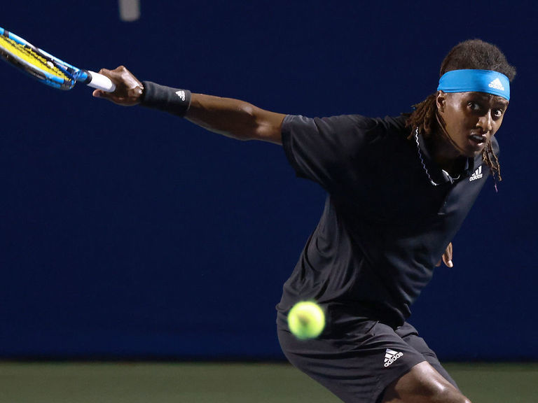 Ymer fined nearly $40K for smashing umpire stand with racket | theScore.com