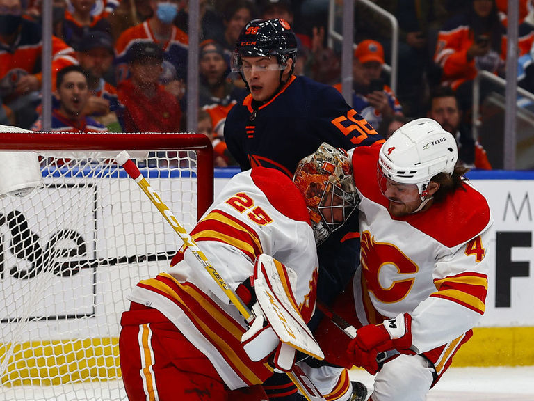 Flames' Andersson fined $5K for roughing Oilers' Yamamoto | theScore.com