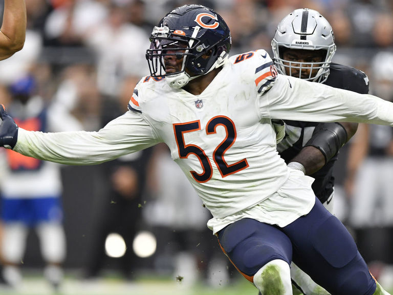 Report: Bears' Mack expected to sit vs. 49ers, could hit IR with foot ...