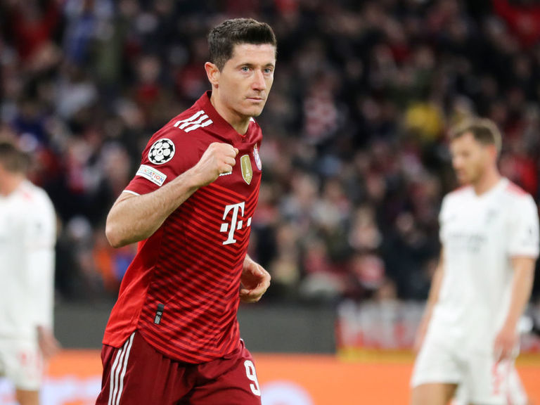 Unstoppable Lewandowski marks 100th UCL appearance with hat-trick ...