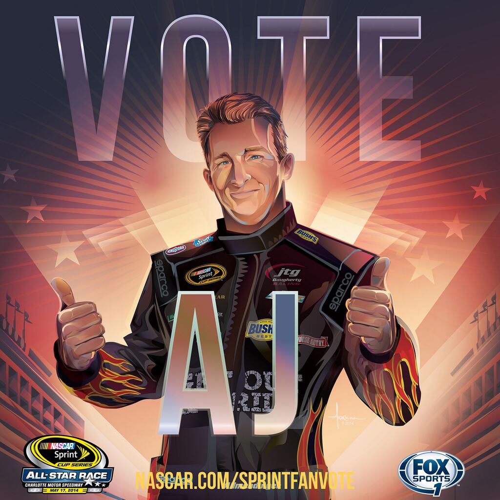 Sprint announces top vote-getters for All-Star race via | theScore