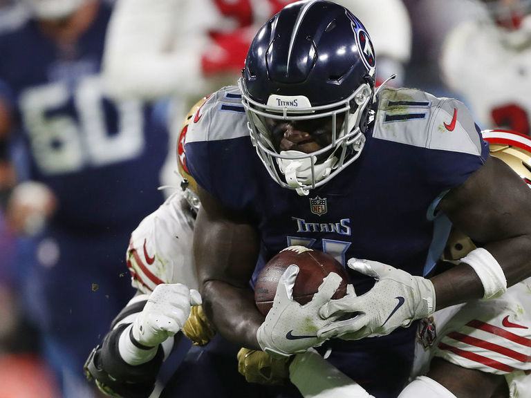 Titans move closer to playoff spot with TNF win over 49ers | theScore.com