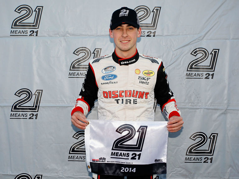 Ryan Blaney wins pole for Sunday's Nationwide race | theScore.com