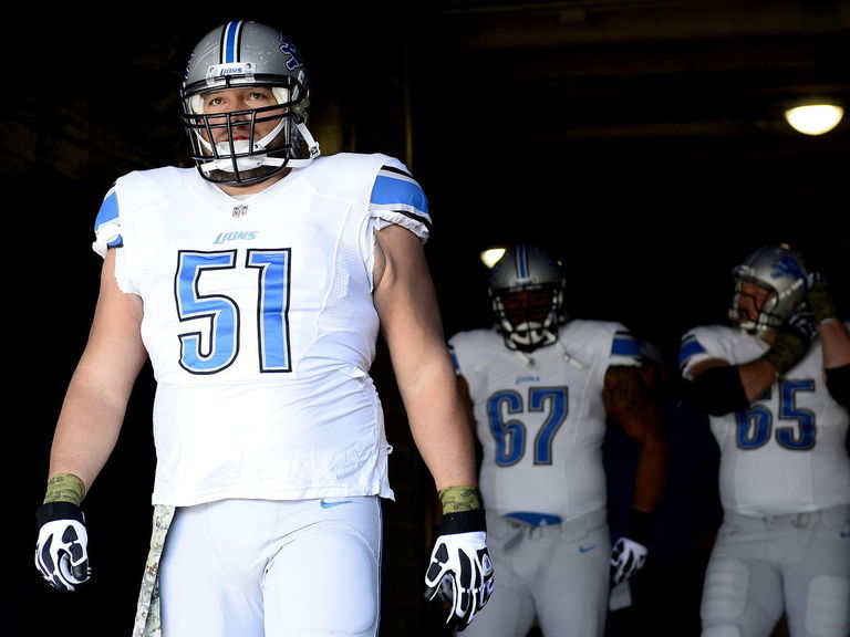 Dominic Raiola: Lions drafting a center is like watching someone hit on ...