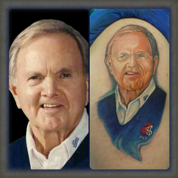 PHOTO: Fan gets Ralph Wilson's face tattooed on his arm | t…