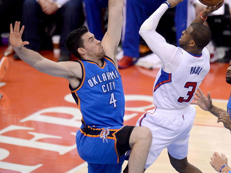 Nick Collison will start in Serge Ibaka's place, because 'why not ...