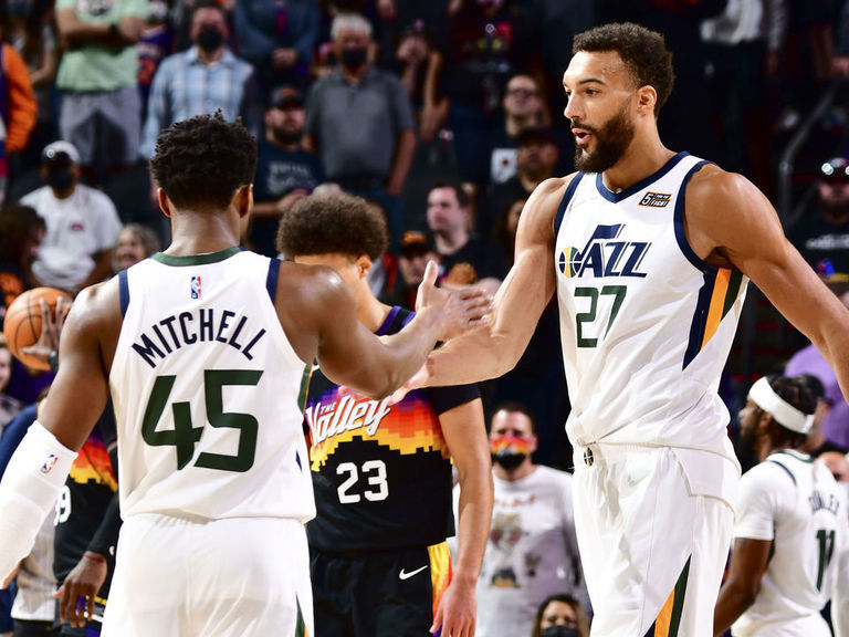Gobert praises ex-teammate Mitchell: 'I think he has a bright future' | theScore.com