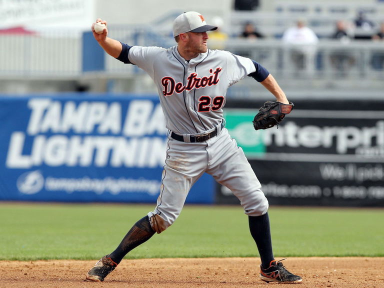 VIDEO: Tigers infielder Danny Worth strikes out a pair of Rangers with ...