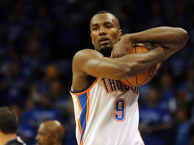 VIDEO: Serge Ibaka proves calf is fine by hitting first four shots in ...