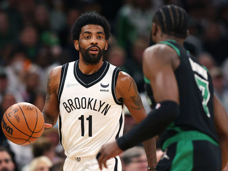 Kyrie defends flipping off Cs fans: 'There's only so much you can take ...