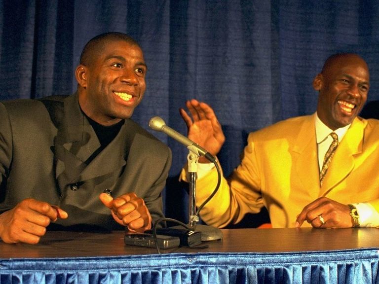 Magic recalls Jordan telling him to retire after comeback | theScore.com