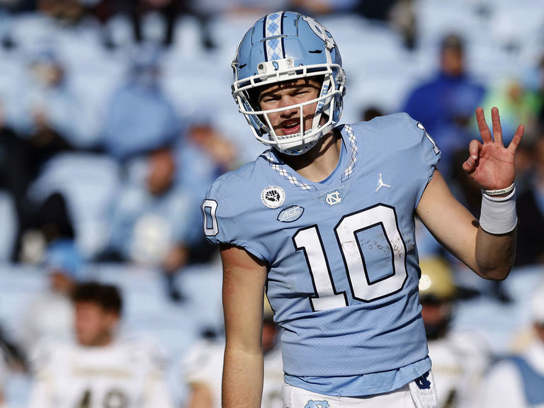 Drake Maye gets call as North Carolina's starting QB | theScore.com