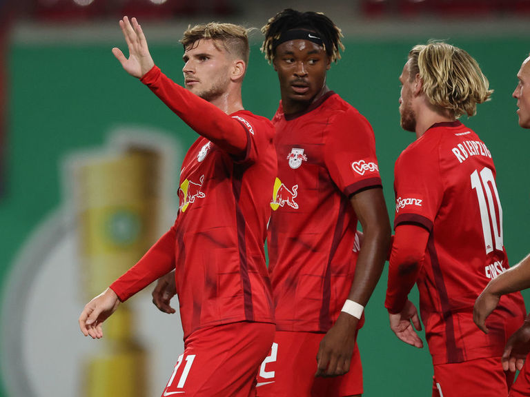 Werner scores hat-trick as Leipzig win 8-0 in DFB-Pokal | theScore.com