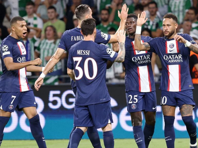 Messi, Mbappe, Neymar all score as PSG fight back to beat Maccabi Haifa ...
