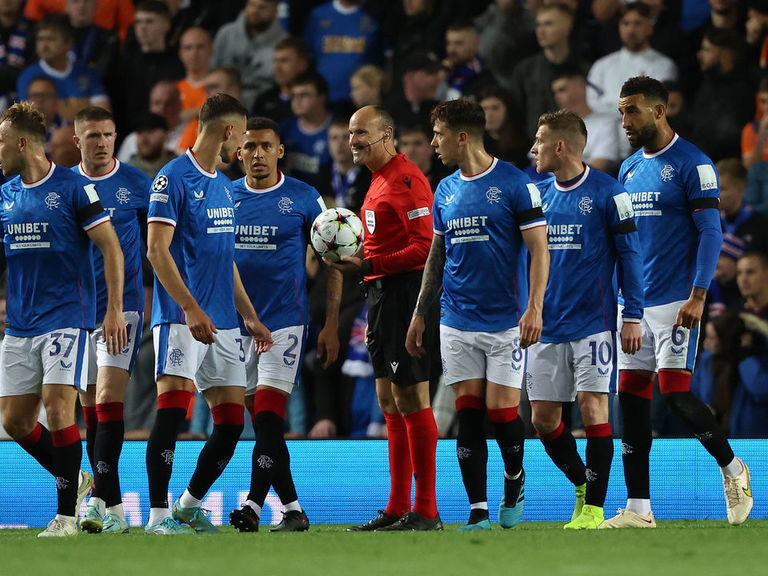 Rangers defy UEFA by playing 'God Save the King' ahead of loss to ...