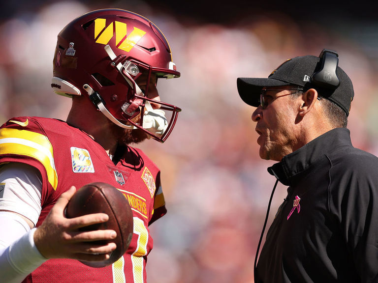 Commanders' Rivera takes 'mea culpa' for QB comments | theScore.com